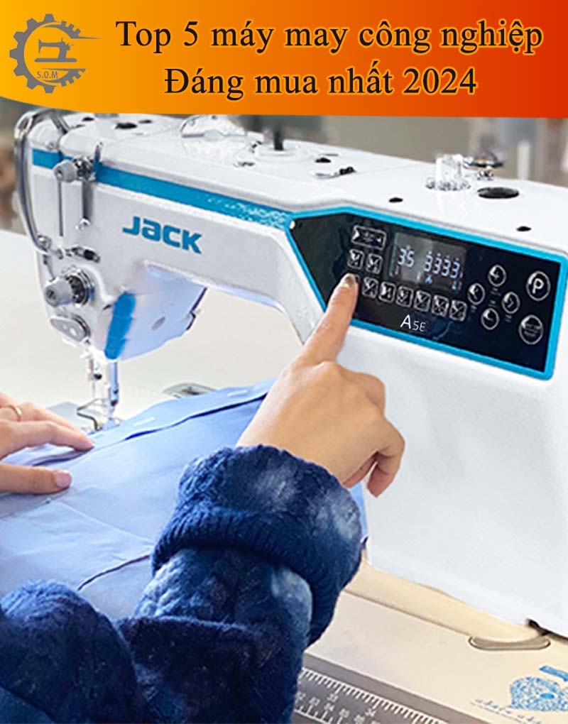 Top 5 máy may 1 kim điện tử đáng mua cho xưởng may